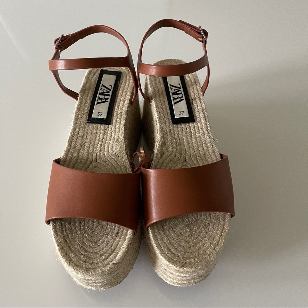 Zara Platform Wedge - Gem